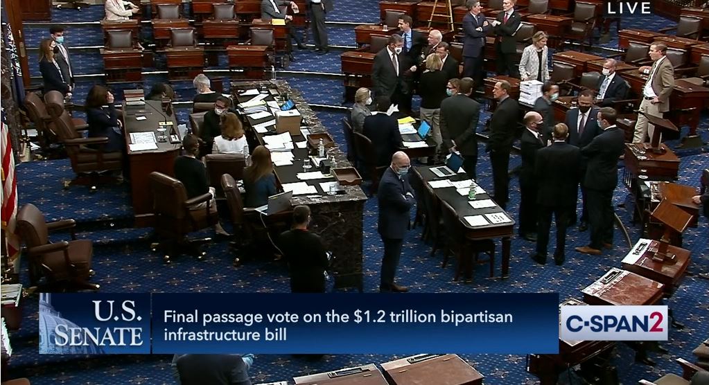 Senate Passes Bipartisan Infrastructure Bill