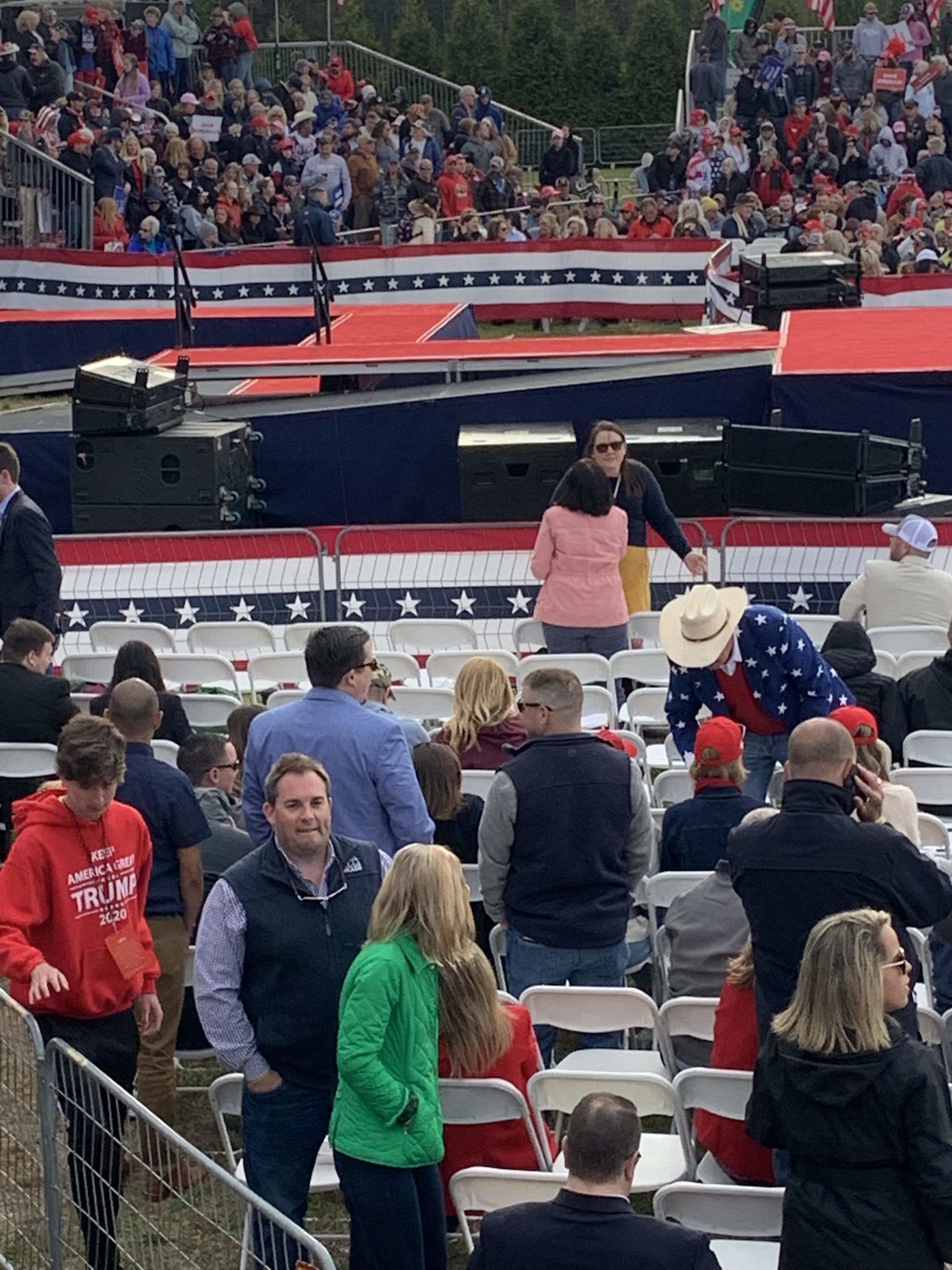 Sparse Turnout at Trump Rally | DCReport.org
